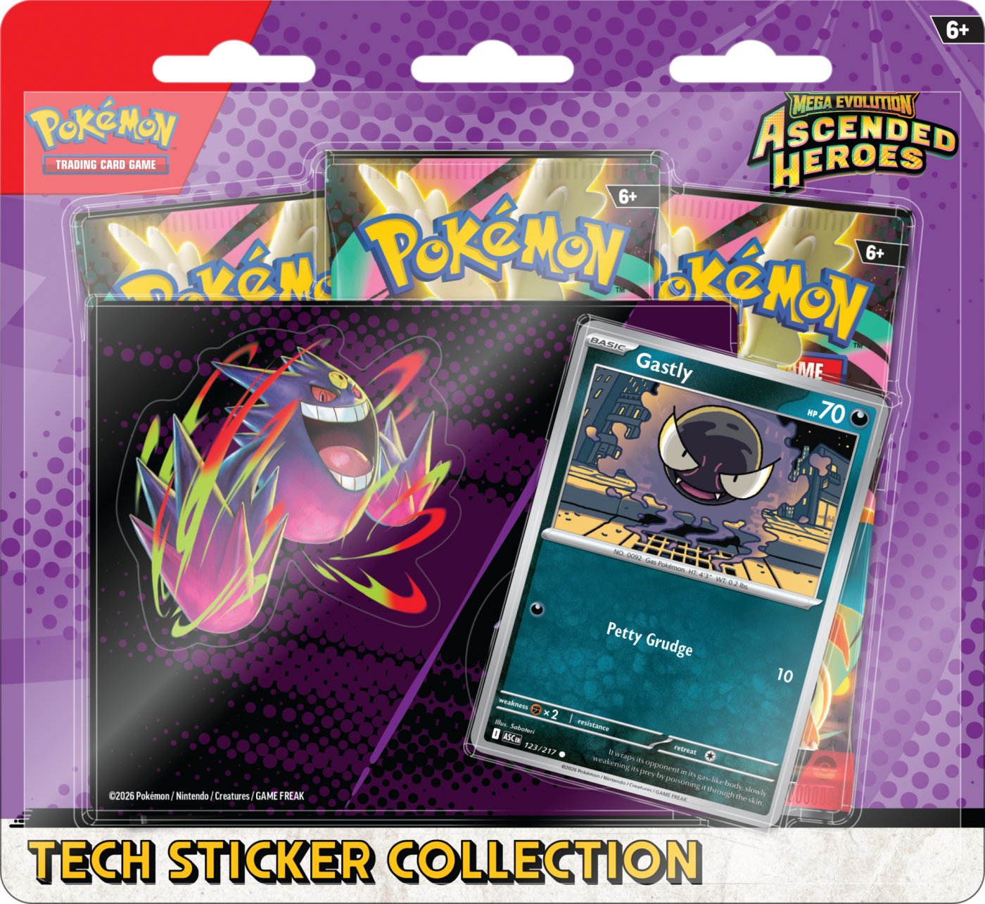 Pokémon TCG: Mega Evolution - Ascended Heroes - Tech Sticker Collectio ...